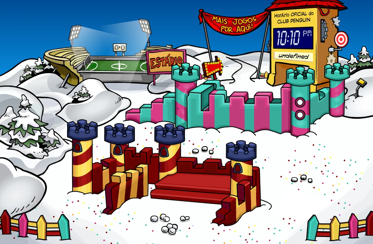 Snow Forts | The Club Penguin Picture Wiki | Fandom