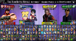 The Crossover Game Roster