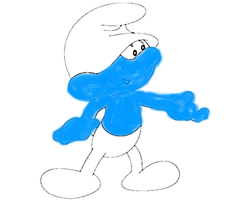 Clumsy Smurf | The Curious Smurf Adventures Wiki | Fandom