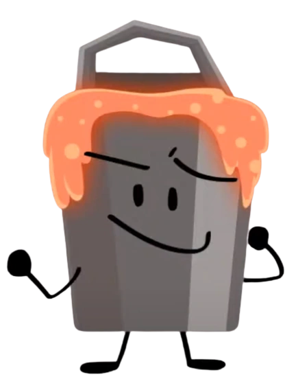 Lava Bucket | The daily object show camp Wiki | Fandom
