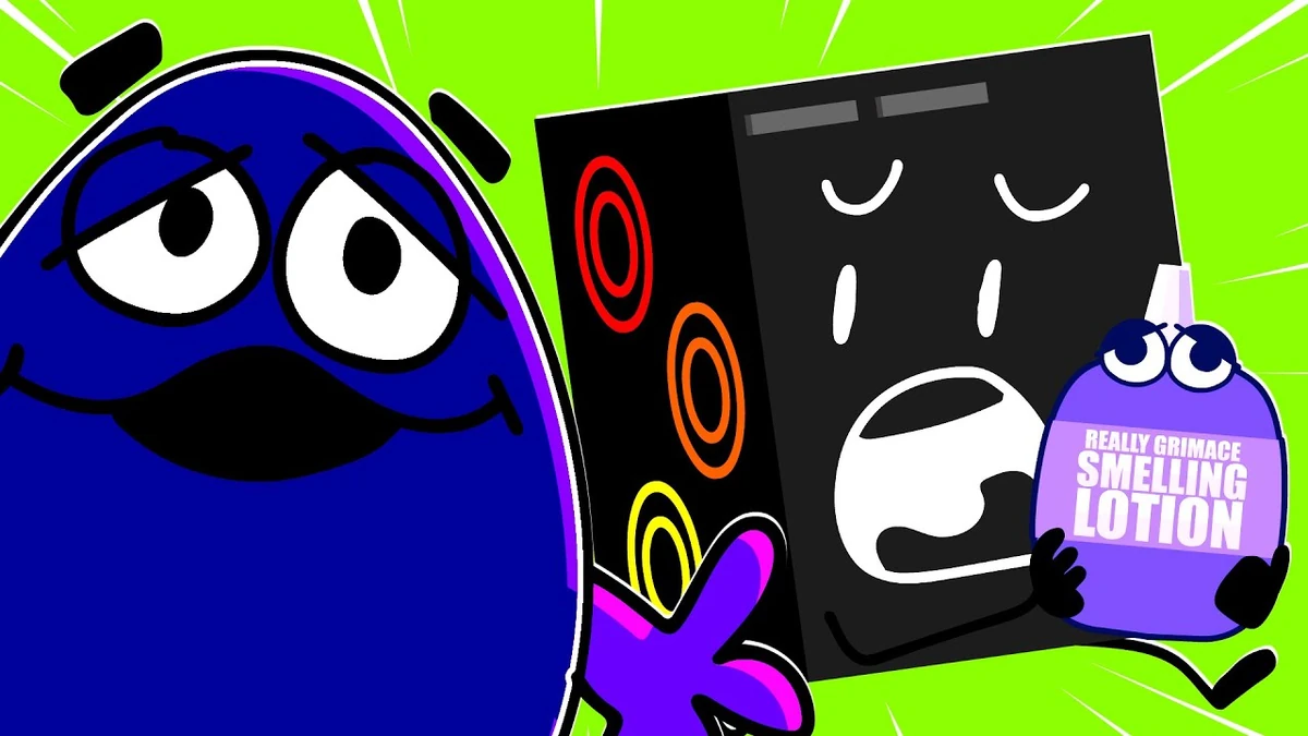 The Really Grimace Smelling Lotion | The Daily Object Show Wiki | Fandom