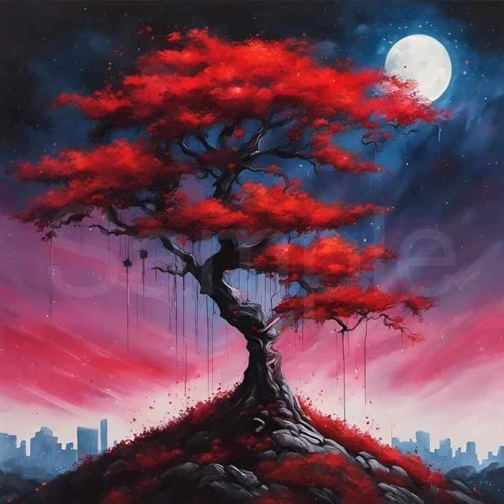 Variant Red Acadia Tree | The Demonic King Chases His Wife: The ...