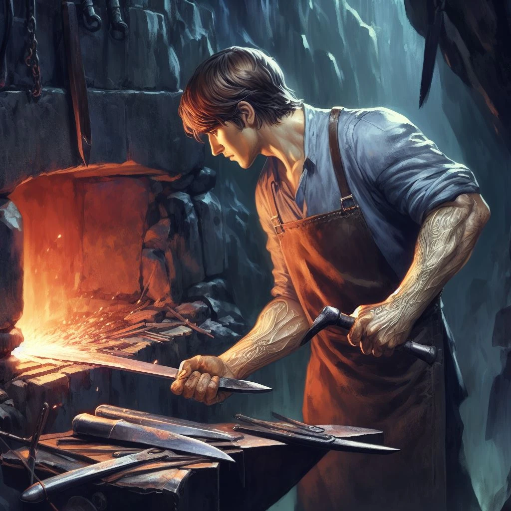 Evan The Legendary Blacksmith | The Diamond Order Wiki | Fandom