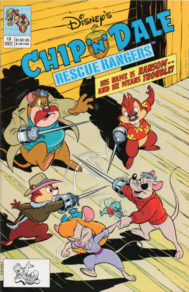 Chip 'n Dale Rescue Rangers (Disney Comics) Issue 19 | The Disney ...