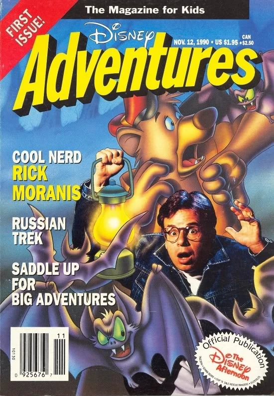 Disney Adventures Volume 1, Number 1 | The Disney Afternoon Wiki | Fandom