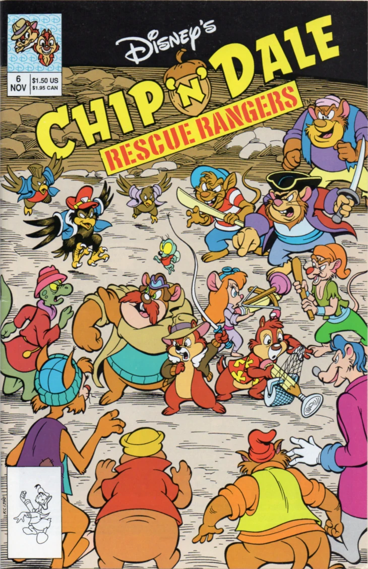 Chip 'n Dale Rescue Rangers (Disney Comics) Issue 6 | The Disney ...