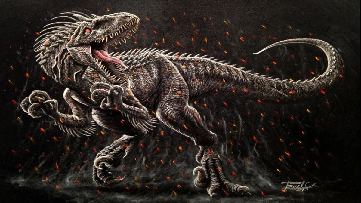 Fox's Dinosaur Form | The Divine Moth Chronicles Wiki | Fandom