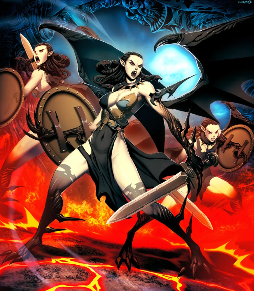 Erinyes | The Divine Paradise Wiki | Fandom