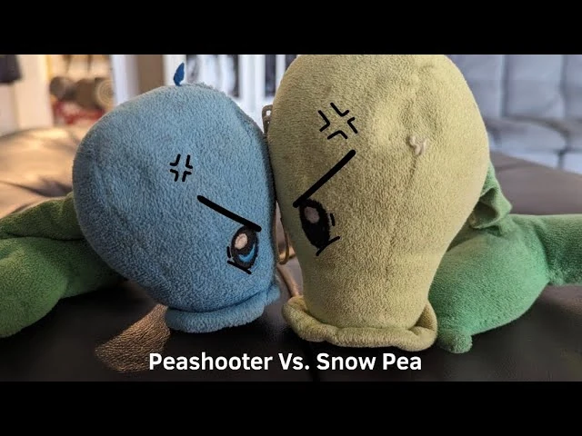Peashooter And Snow Pea: Peashooter Vs. Snow Pea! | Logan Price ...
