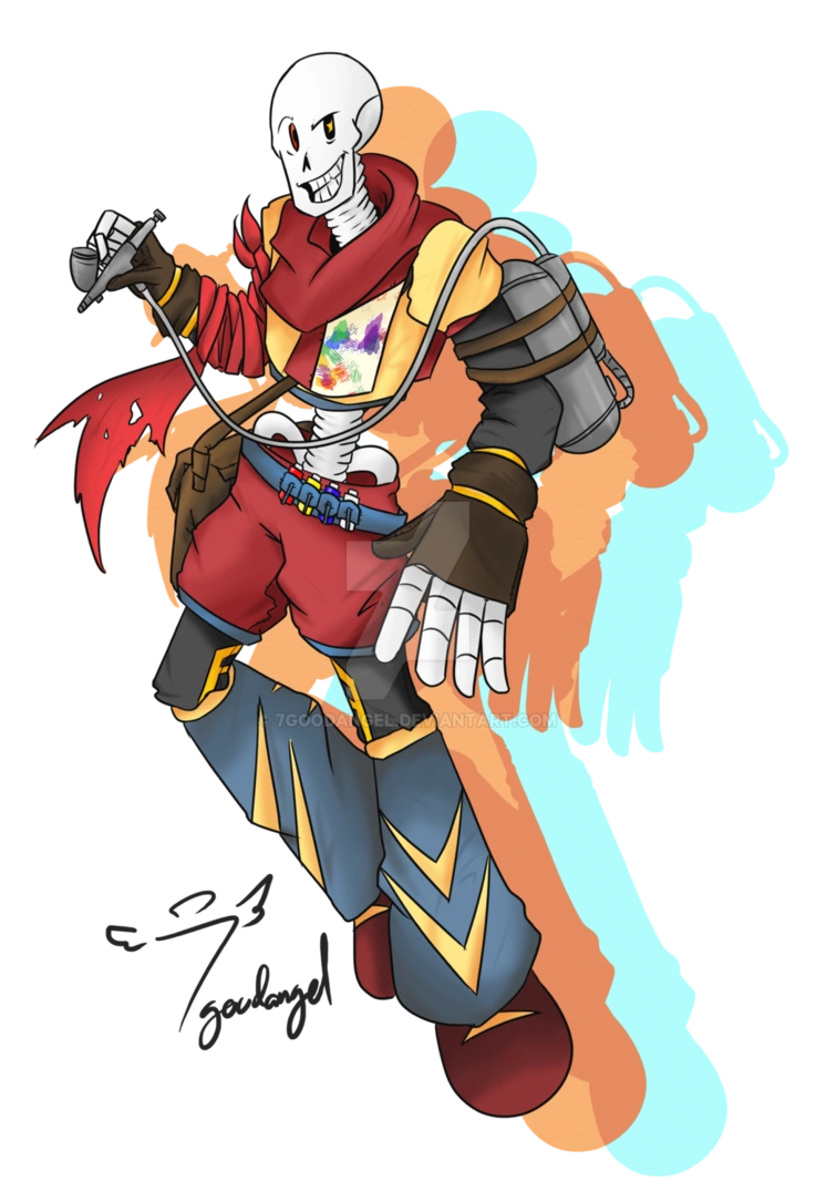 Ink!Papyrus/Paint | The Doodle Sphere Wiki | Fandom