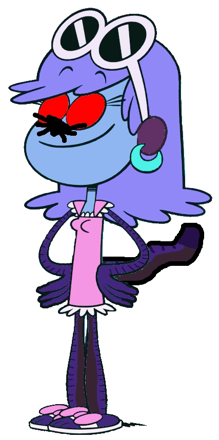 Dark Giga Cat Leni Loud | The Elemental Loud House Characters Wiki | Fandom