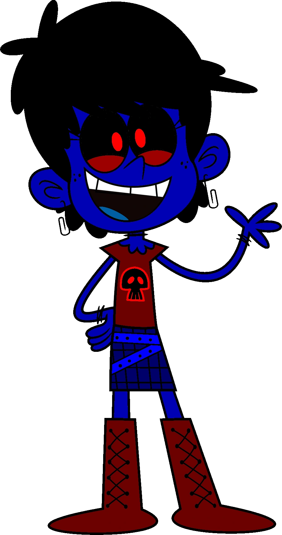 Darkey Luna Loud | The Elemental Loud House Characters Wiki | Fandom