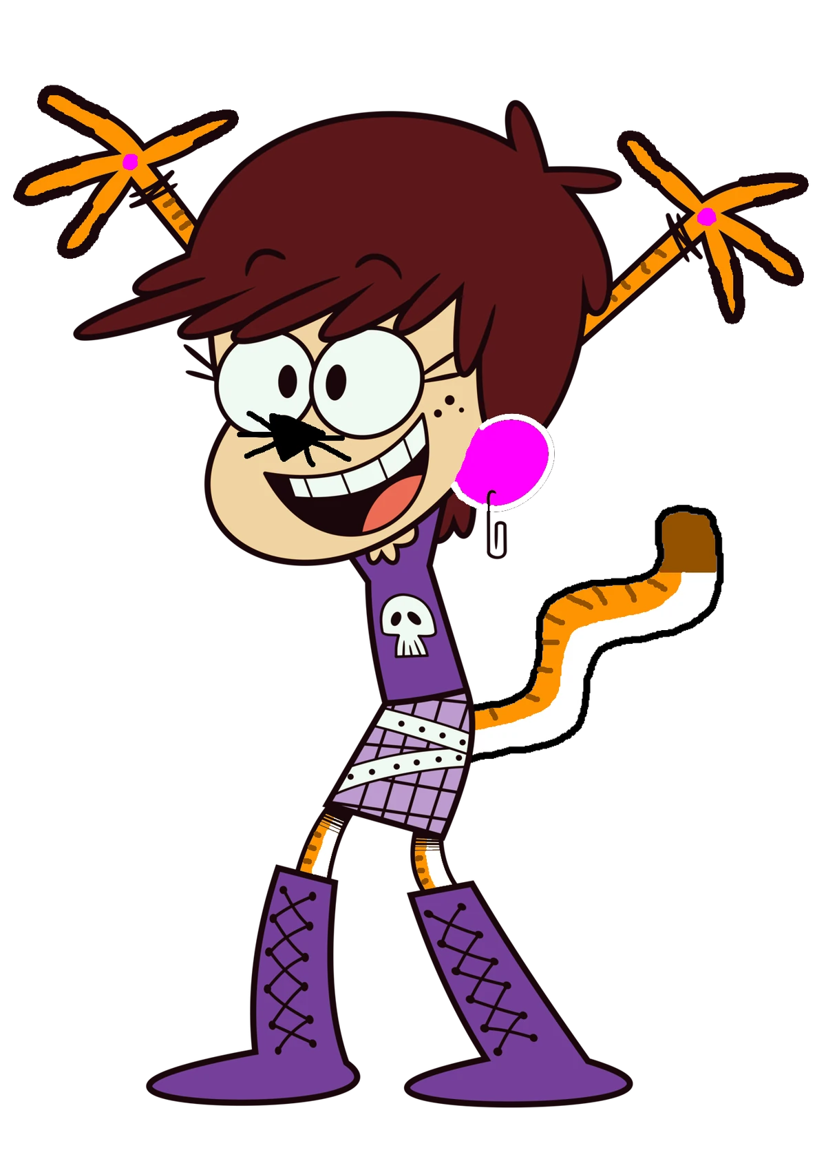 Giga Cat Luna Loud | The Elemental Loud House Characters Wiki | Fandom