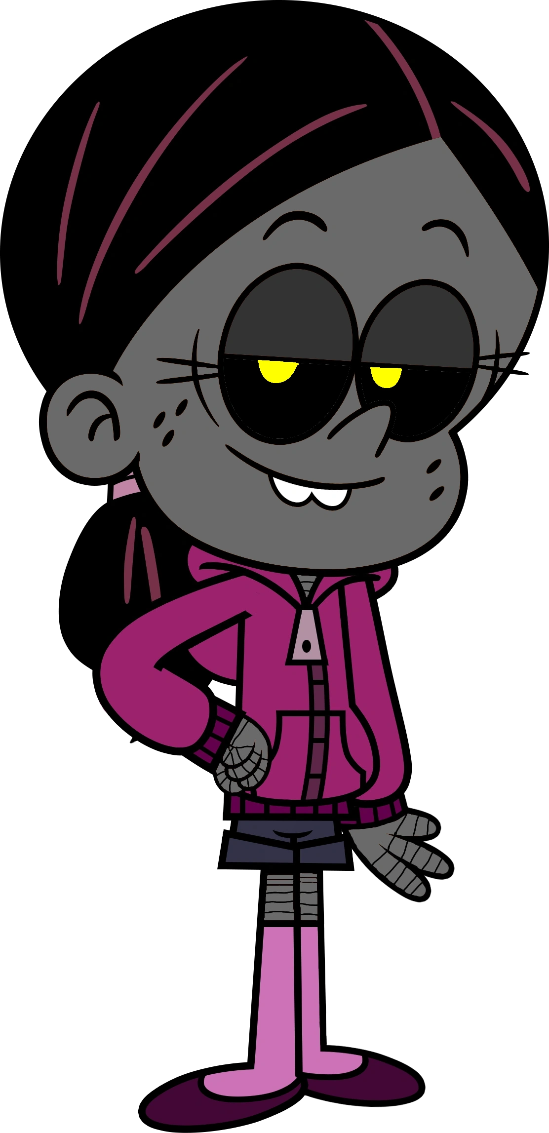 Dry Ronnie Anne Santiago | The Elemental Loud House Characters Wiki ...