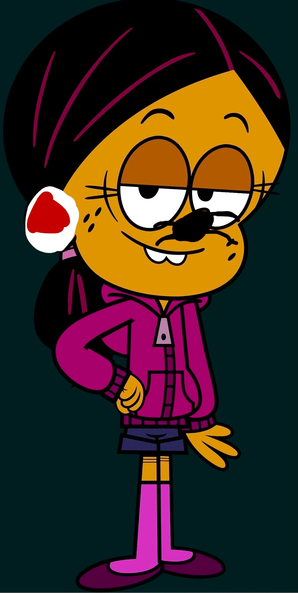 Cat Ronnie Anne Santiago | The Elemental Loud House Characters Wiki ...