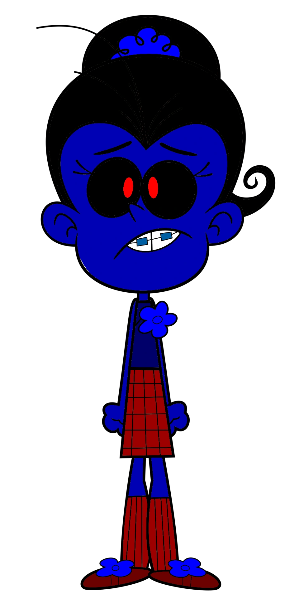 Darkey Luan Loud | The Elemental Loud House Characters Wiki | Fandom