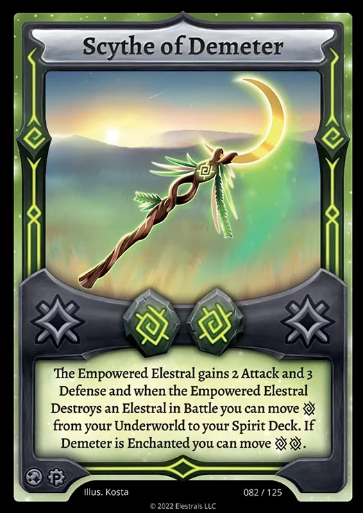 Scythe of Demeter | The Elestrals Archives Wiki | Fandom