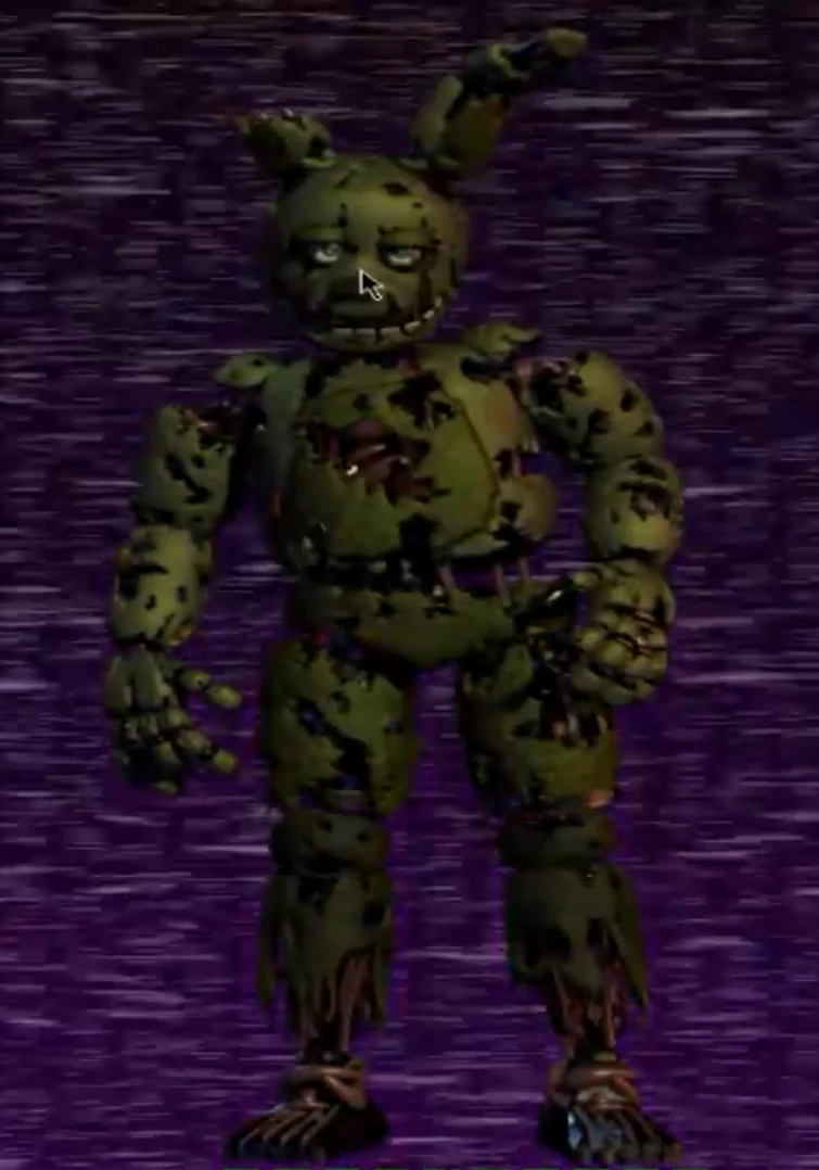 Springtrap (the main protagonist in the game) | The endo wiki and ...