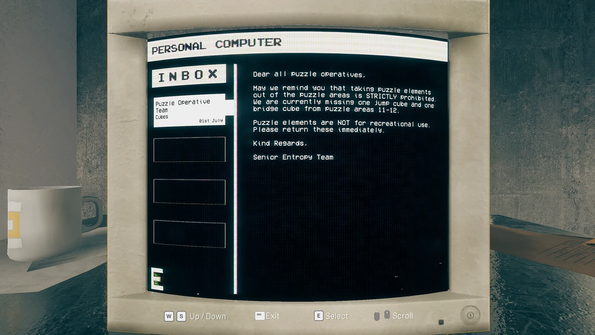 Intel 51 - Cubes | The Entropy Centre Wiki | Fandom