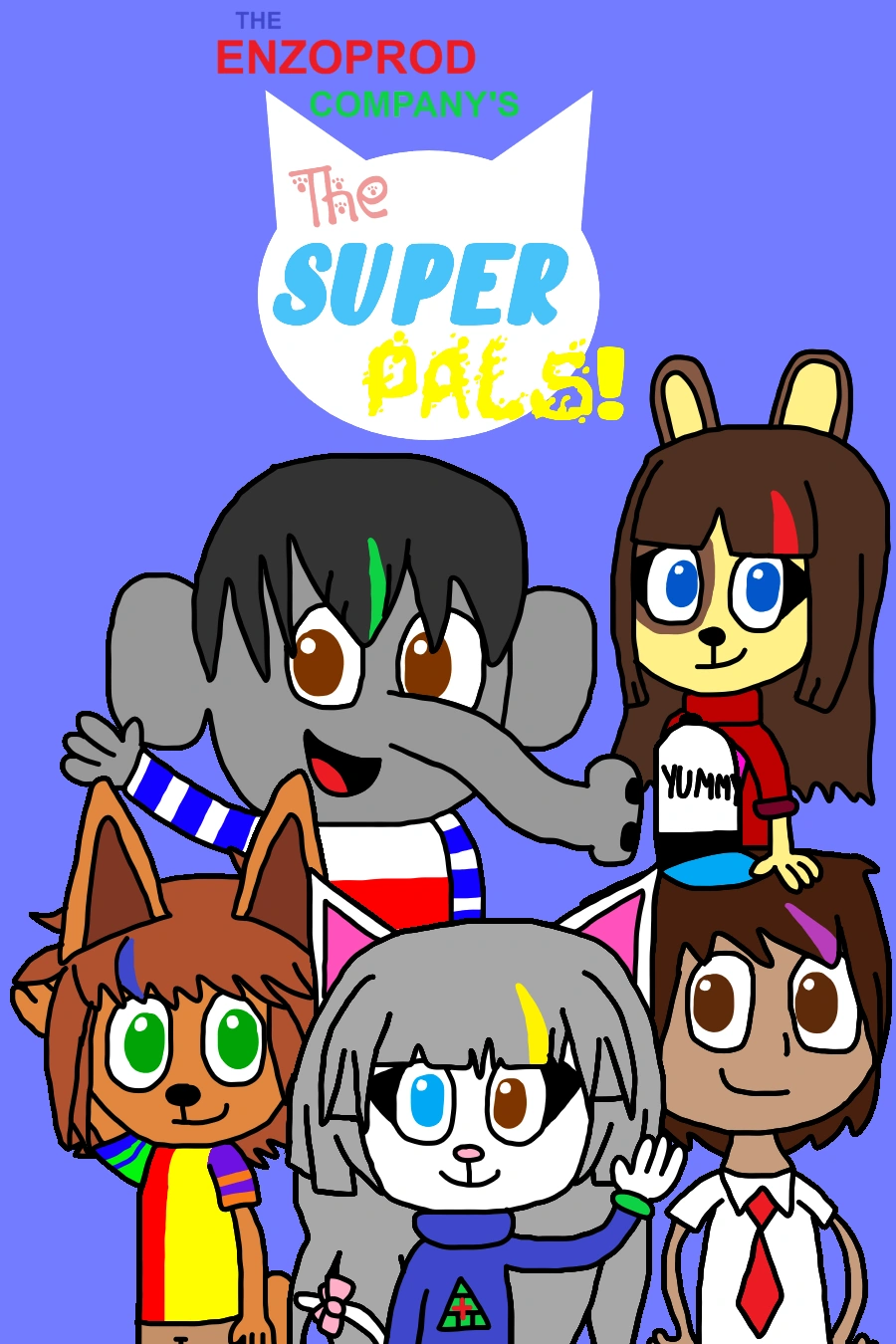 The Super Pals! (book) | The EnzoProd Company Wiki | Fandom