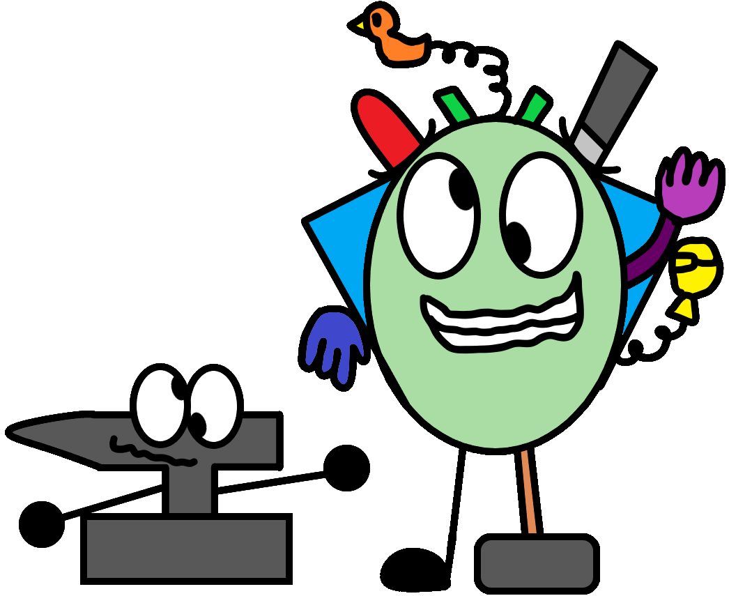 Cartoony Thingy and Crazy Anvil | The EnzoProd Company Wiki | Fandom