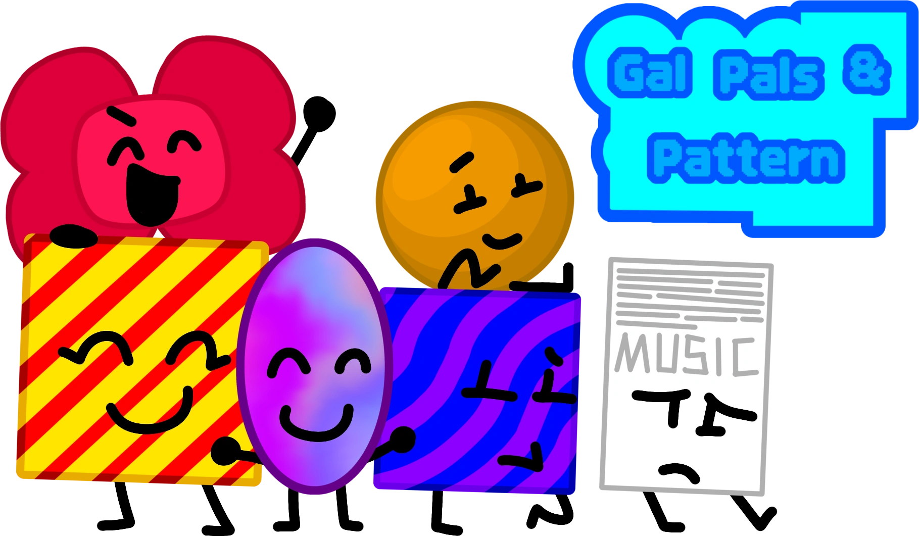 Gal Pals & Pattern | The Epic Purple Wiki | Fandom