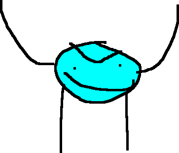 The Cyan Man | The epic scratchitout1 cinematic universe Wiki | Fandom