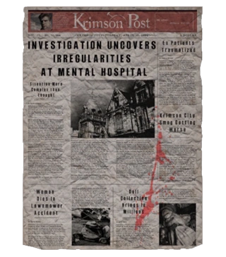 Newspapers/Irregularities at Hospital | The Evil Within Wiki | Fandom