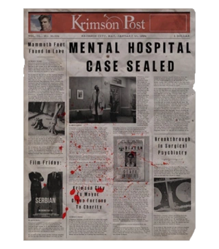 Newspapers/Hospital Case Sealed | The Evil Within Wiki | Fandom