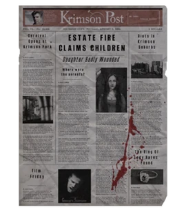 Newspapers/Estate Fire | The Evil Within Wiki | Fandom