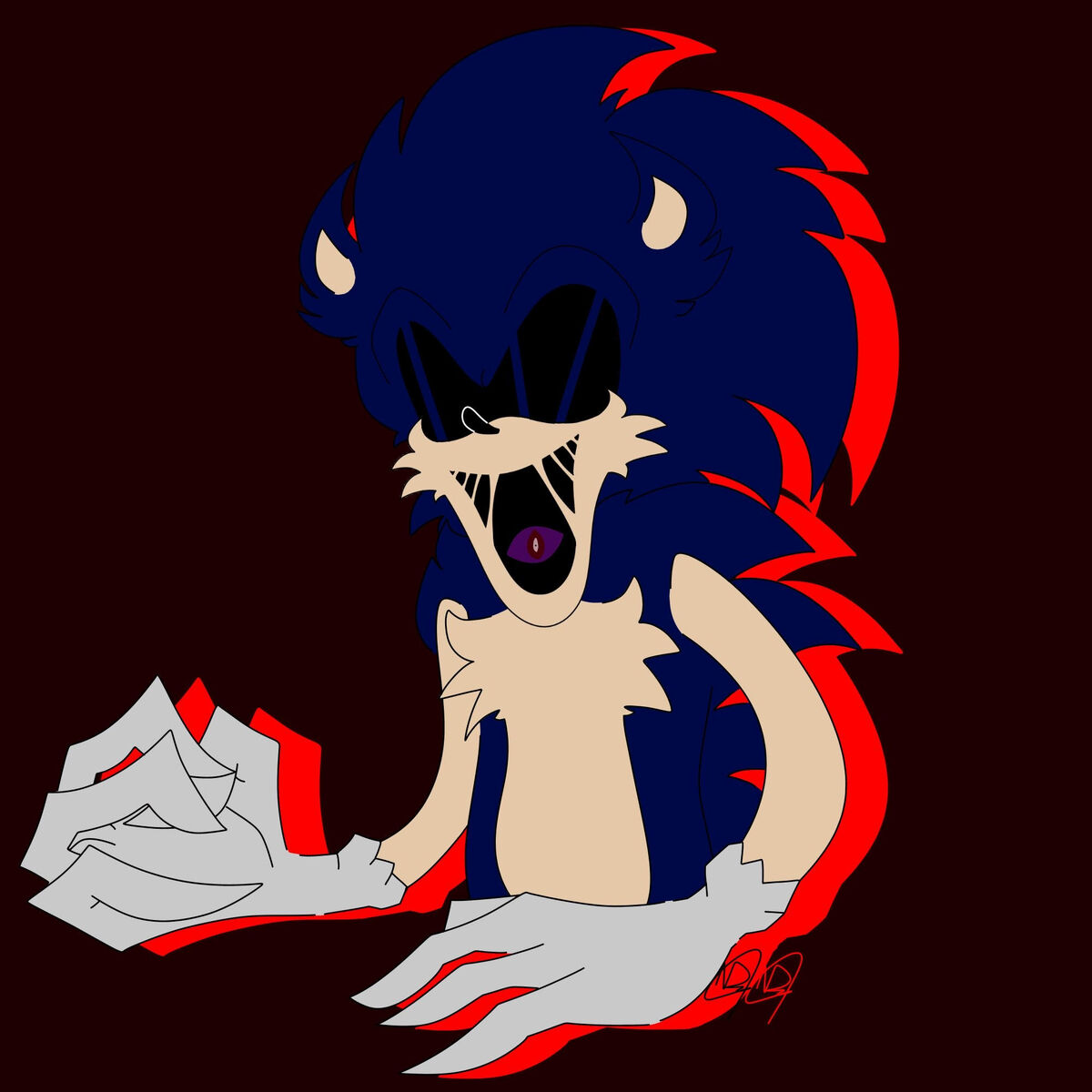 Sonic.DER | CONTINUED: The EXE Archives Wiki | Fandom