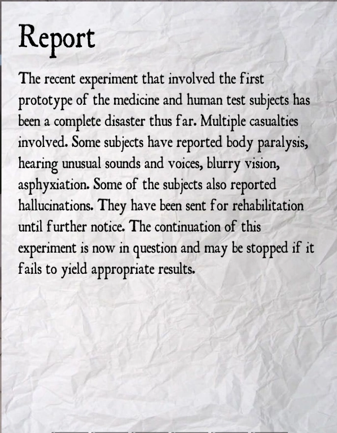 Failed Experiment Secret | The Experiment V7.3 Wiki | Fandom