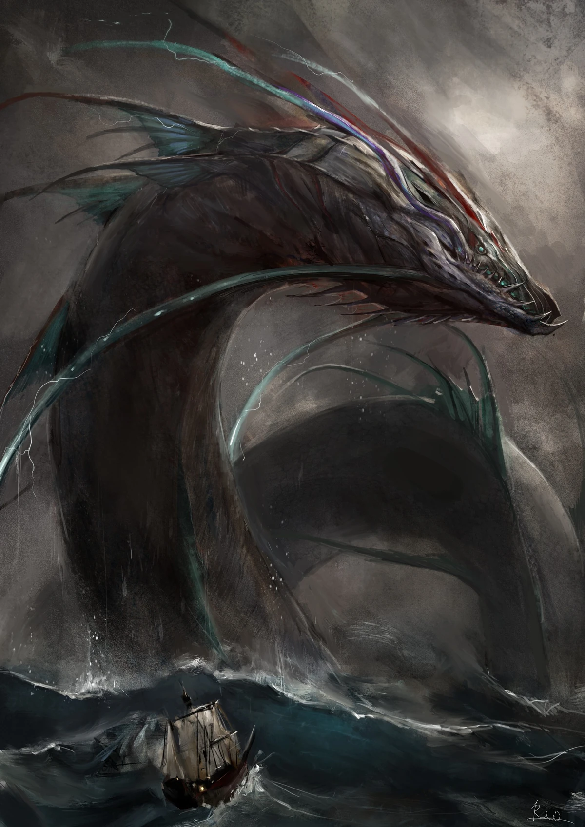 Sea Serpents | The Fallen World Wiki | Fandom