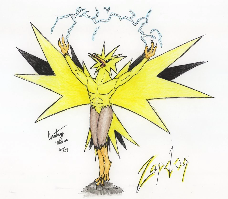 Zapdos Human Form