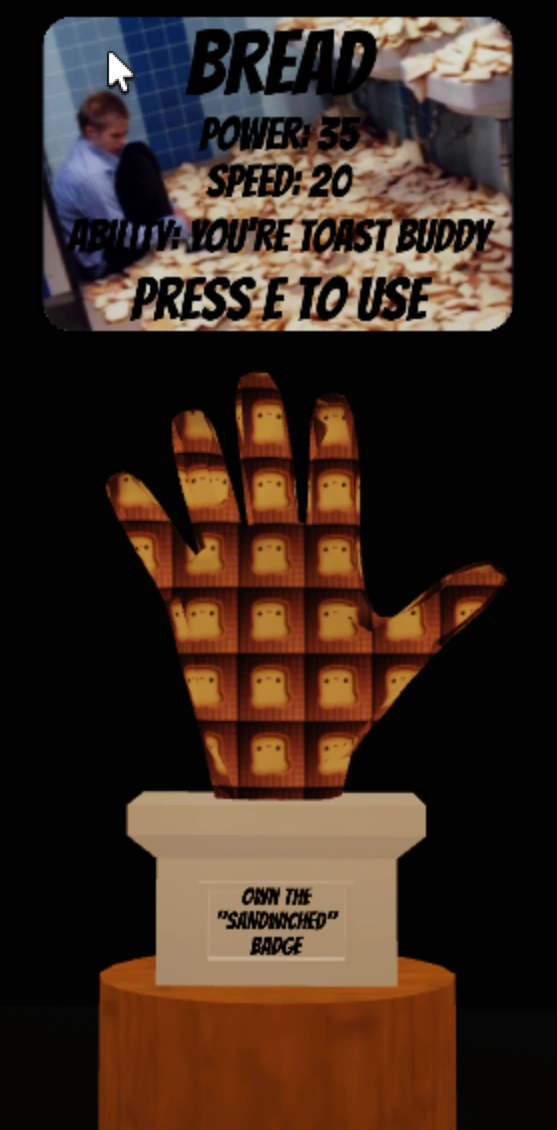 Bread | The Fanmade Gloves of Slap Battles Wiki | Fandom
