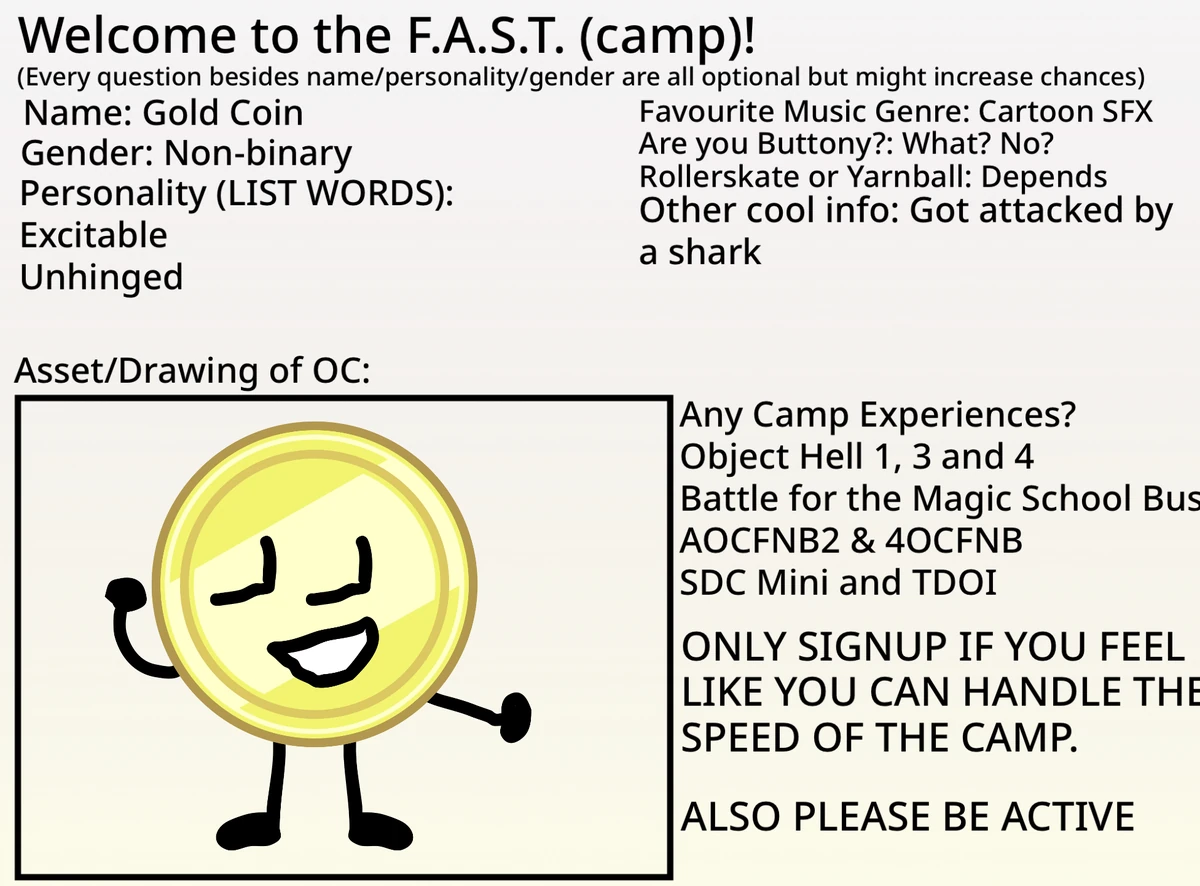 Gold Coin for Fast | The Fast Camp Wiki | Fandom