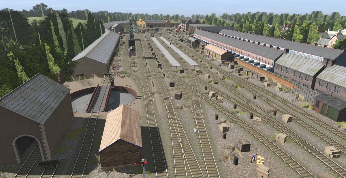 Lower Vicarstown Yards | The Fat Controller's engines Wiki | Fandom