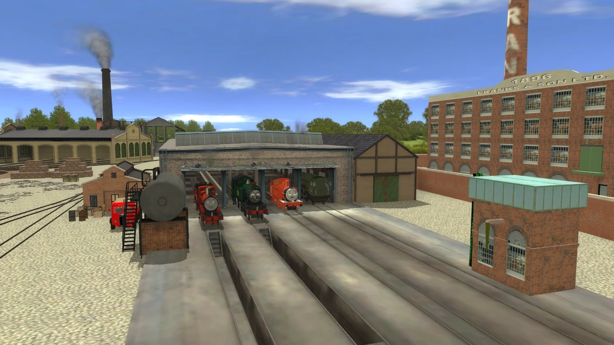 The Crovans Gate Works | The Fat Controller's engines Wiki | Fandom