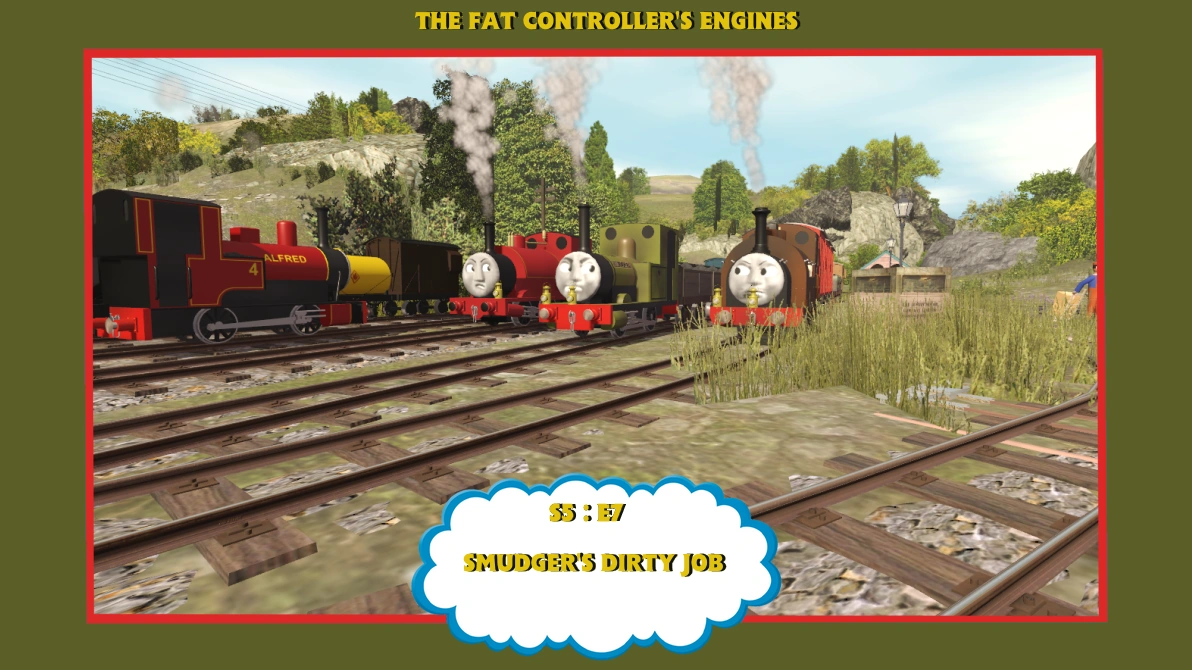 Smudger's Dirty job | The Fat Controller's engines Wiki | Fandom