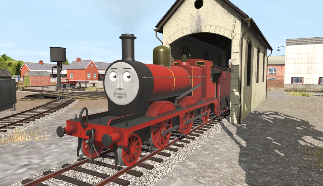 Winston the Red Engine | The Fat Controller's engines Wiki | Fandom