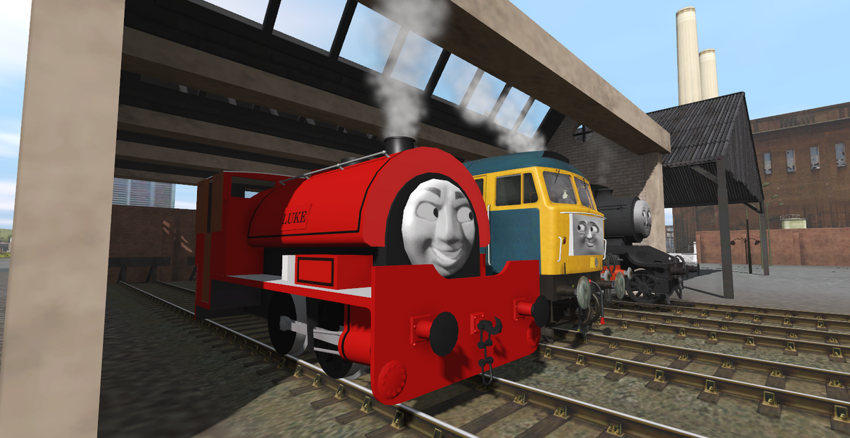 Luke The Shunter The Fat Controllers Engines Wiki Fandom