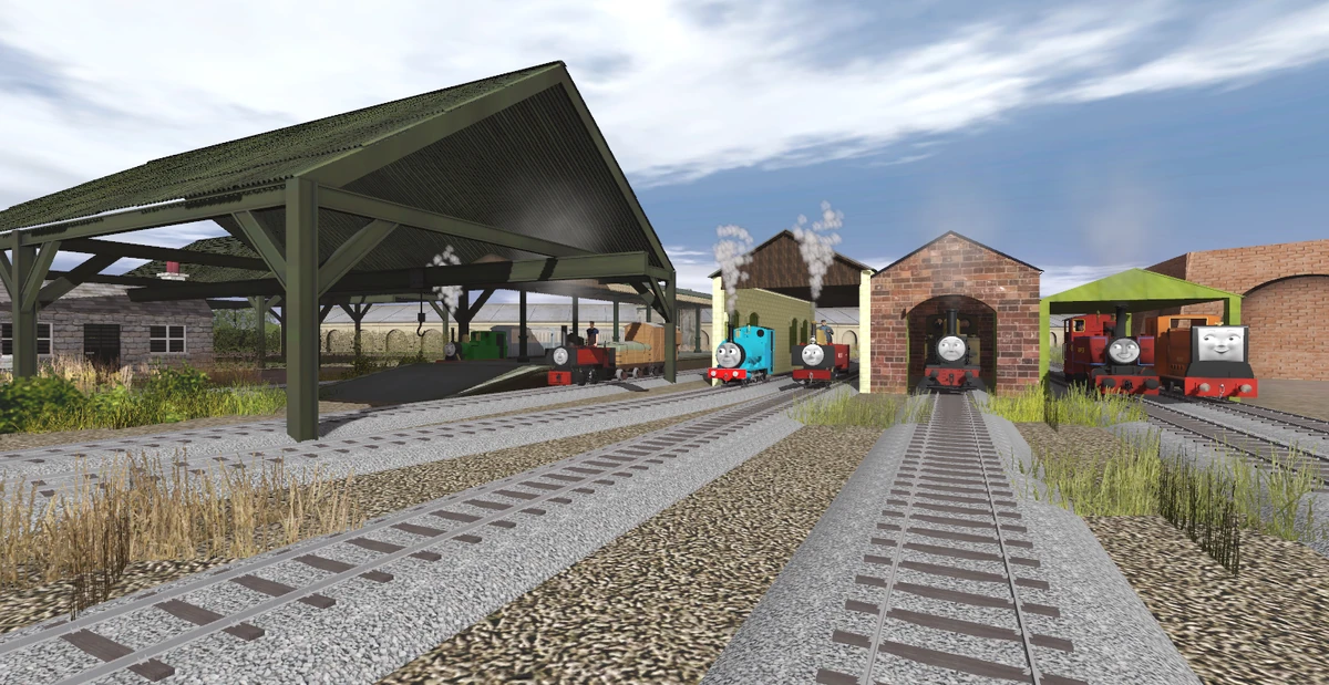 Shane Dooiney Mountain Village Station | The Fat Controller's engines ...