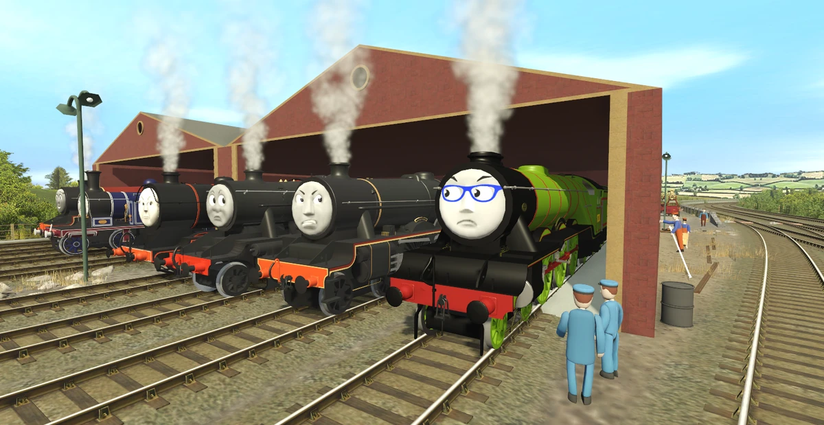 Andy the LNER A3 | The Fat Controller's engines Wiki | Fandom