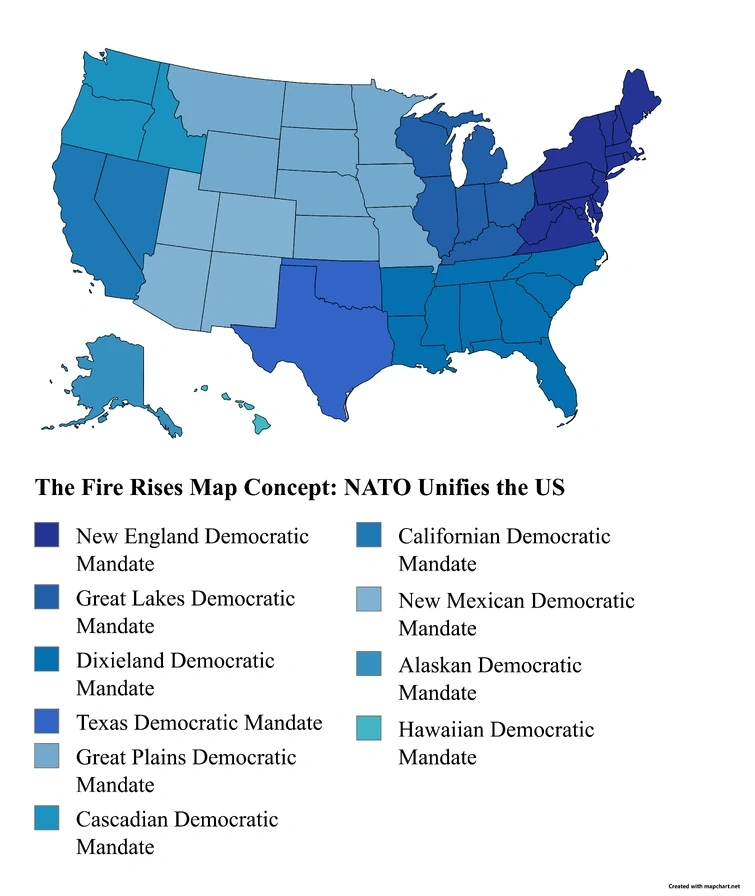 NATO Reunifies the US | The fire rises unofficial anarchy Wiki | Fandom