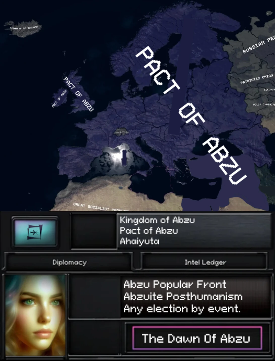 Ahaiyuta's Europe (Kingdom of Abzu) | The fire rises unofficial anarchy ...