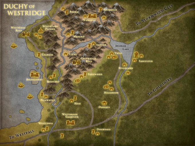 Map of Westridge | The First Regiment Wiki | Fandom
