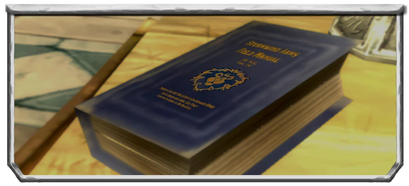Stormwind Army Field Manual | The First Regiment Wiki | Fandom