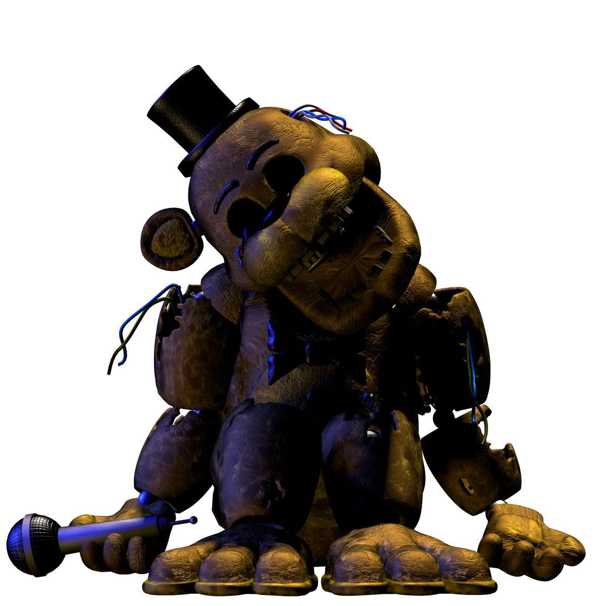 Old Golden Freddy | The FNAF Fan Game Wikia | Fandom