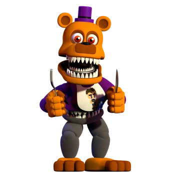Nightmare Fredbear | The FNAF Fan Game Wikia | Fandom