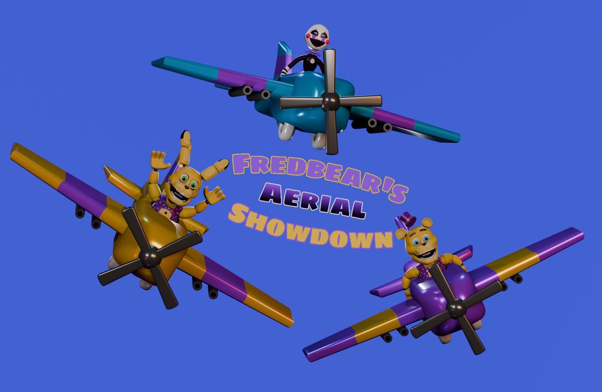Fredbears Aerial Showdown The Fnaf Fan Game Wikia Fandom